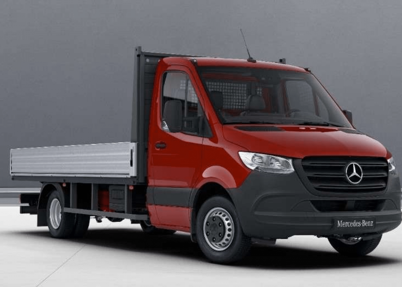 Sprinter Chassiscabine met open laadbak